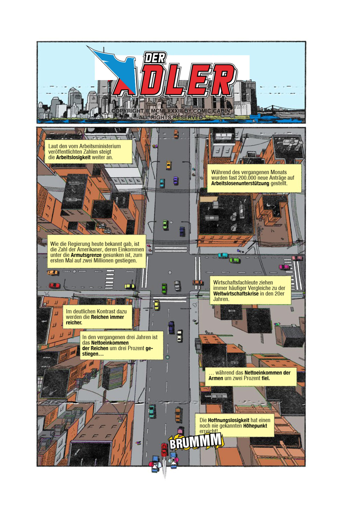 Der Adler 1 (Matt Eagle 1 Variant) - Sascha Dörp ComicCabin