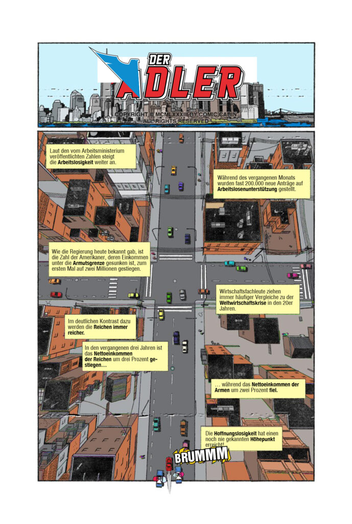 Der Adler 1 (Matt Eagle 1 Variant) - Sascha Dörp ComicCabin