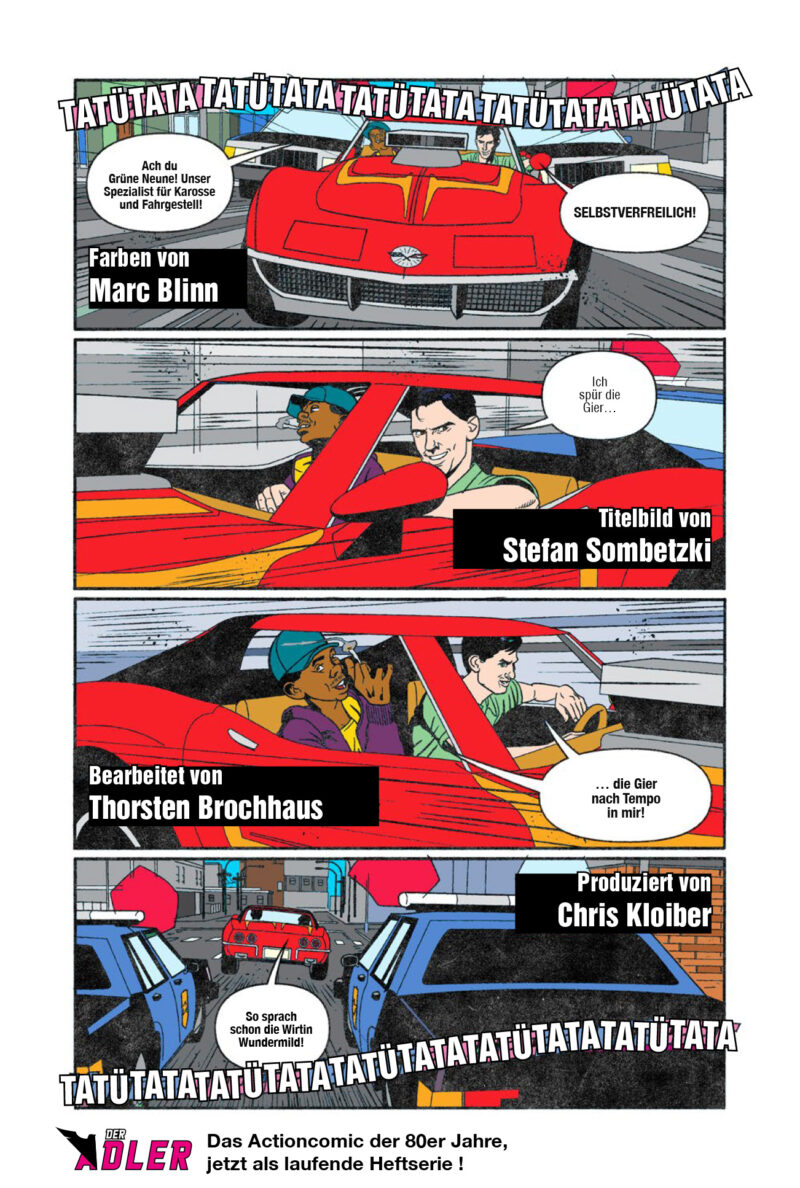 Der Adler 1 (Matt Eagle 1 Variant) - Sascha Dörp ComicCabin